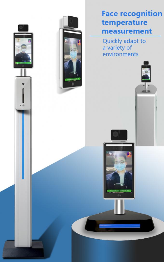 Android Face Recognition Biometric Attendance System Temperature Measuring