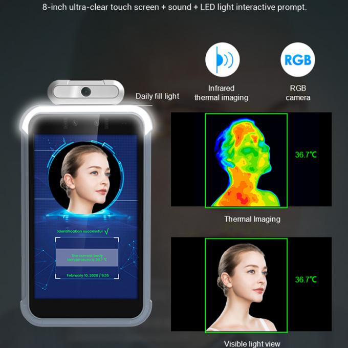 Android 7 1 Thermal Face Recognition Device Face Recognition Infrared