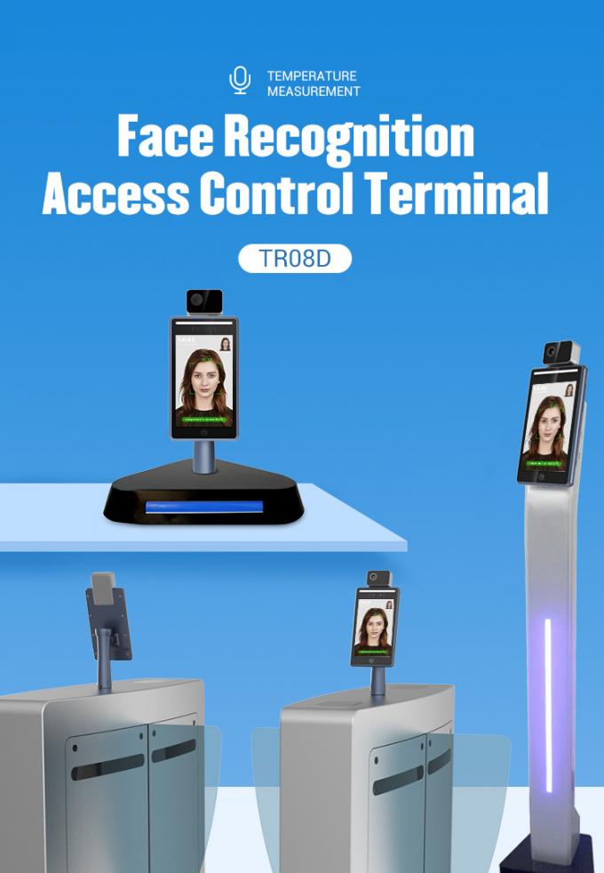WiFi Non Contact Face Thermal Scanner / Face Recognition Temperature ...