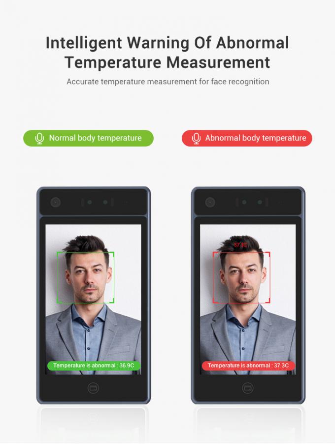 10 Inch Android Facial Recognition Temperature Scanner IP67