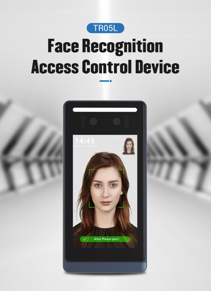 Linux 5 Inch Facial Recognition Door Entry Access Control Biometric ...